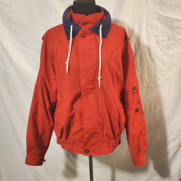 McGregor | Jackets & Coats | Vintage 9s Mcgregor Mens Red Windbreaker ...